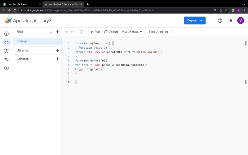 How To Connect Google Sheets With Webhooks